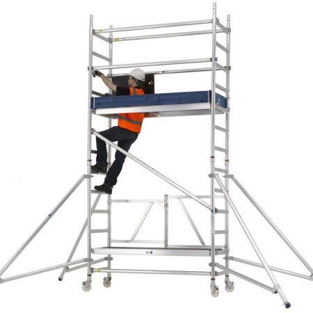 Telescopic Scaffold Tower Teletower from Zarges - convenient and mobile